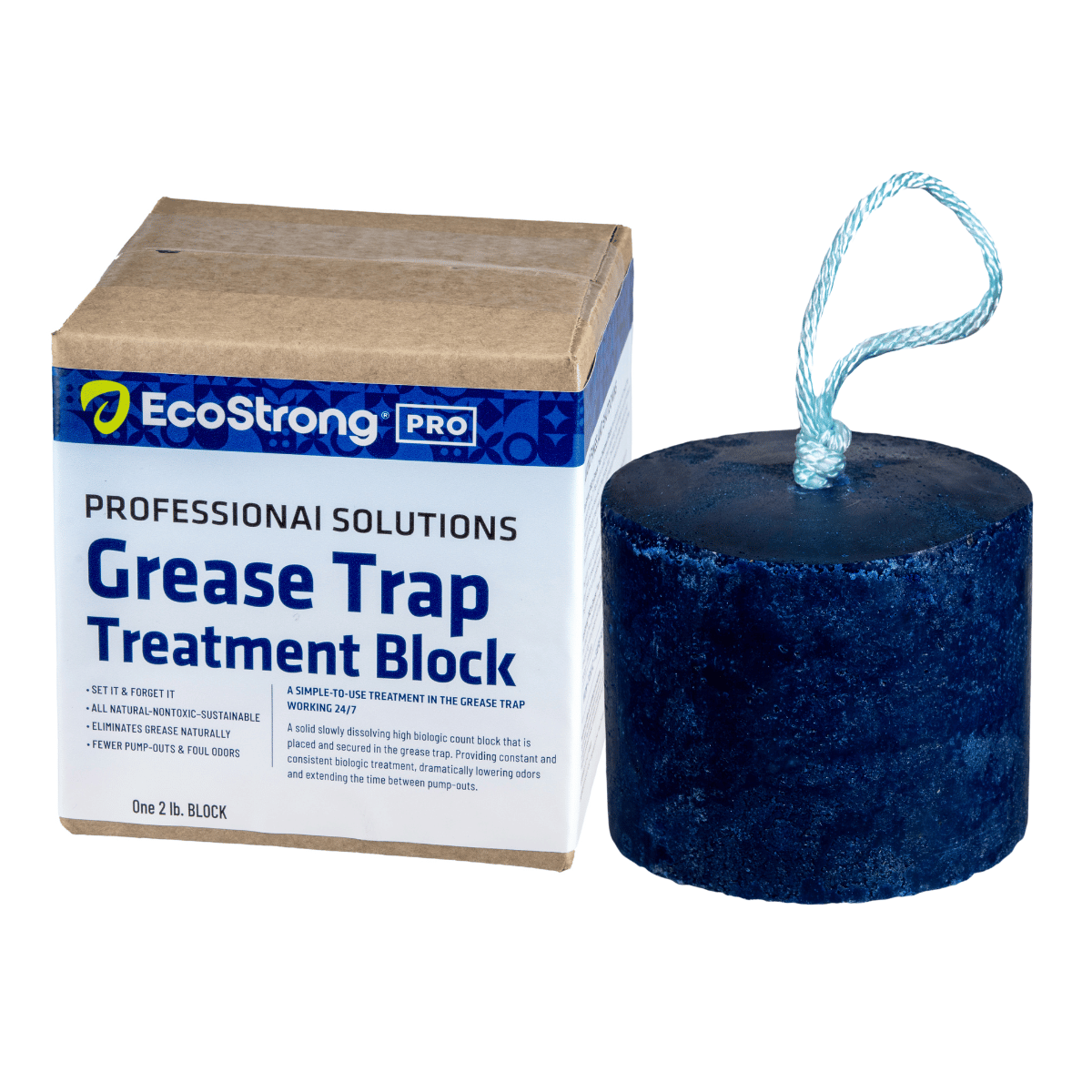 Grease Trap Treatment Blocks PRO – EcoStrong PRO